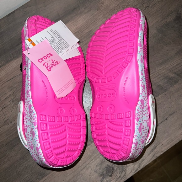 CROCS | Shoes | Barbie Crocs Classic Clog Electric Pink Size 7 | Poshmark
